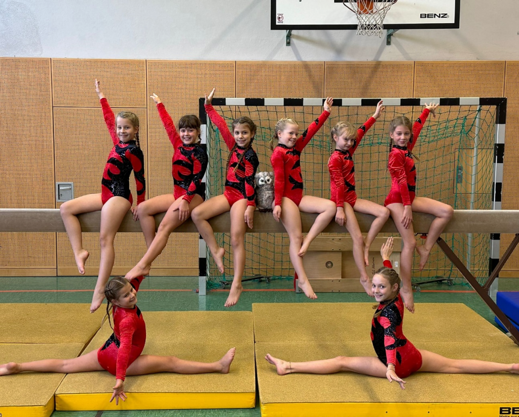 Die E2-Turnerinnen sind weiterhin erfolgreich in der Ortenauer Turnliga ...